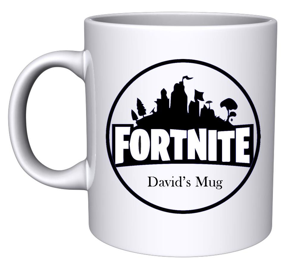 Fortnite Personalised Mug d2 - SMB Novelties